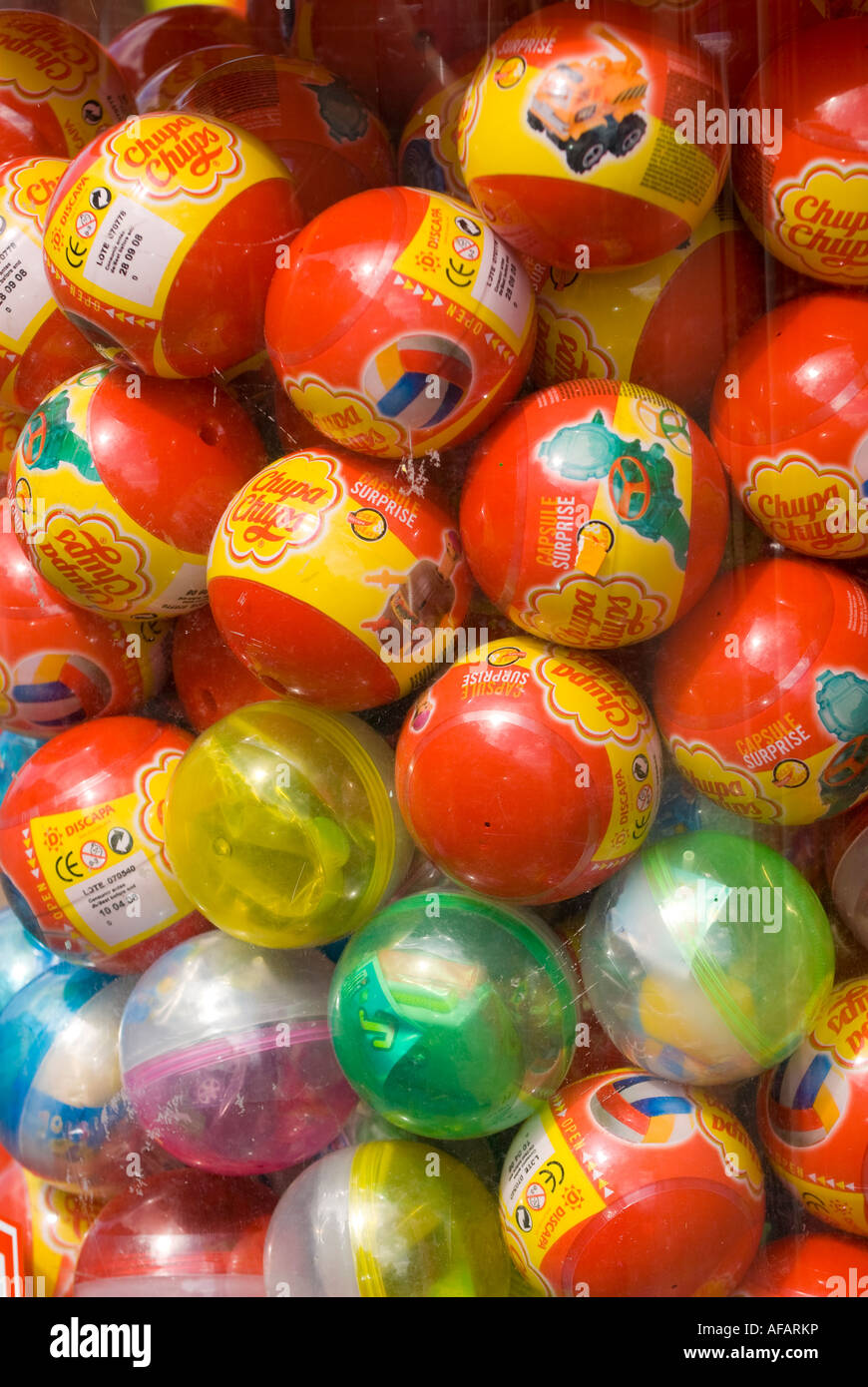 Multi Coloured balls Stock Photo - Alamy