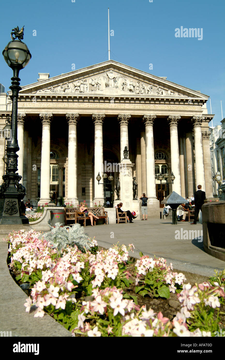 The Royal Exchange in the City of London Stock Photo - Alamy