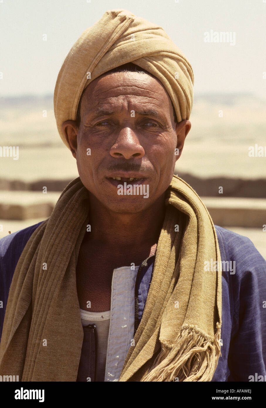 Egyptian Market Trader, Luxor, Egypt Stock Photo - Alamy