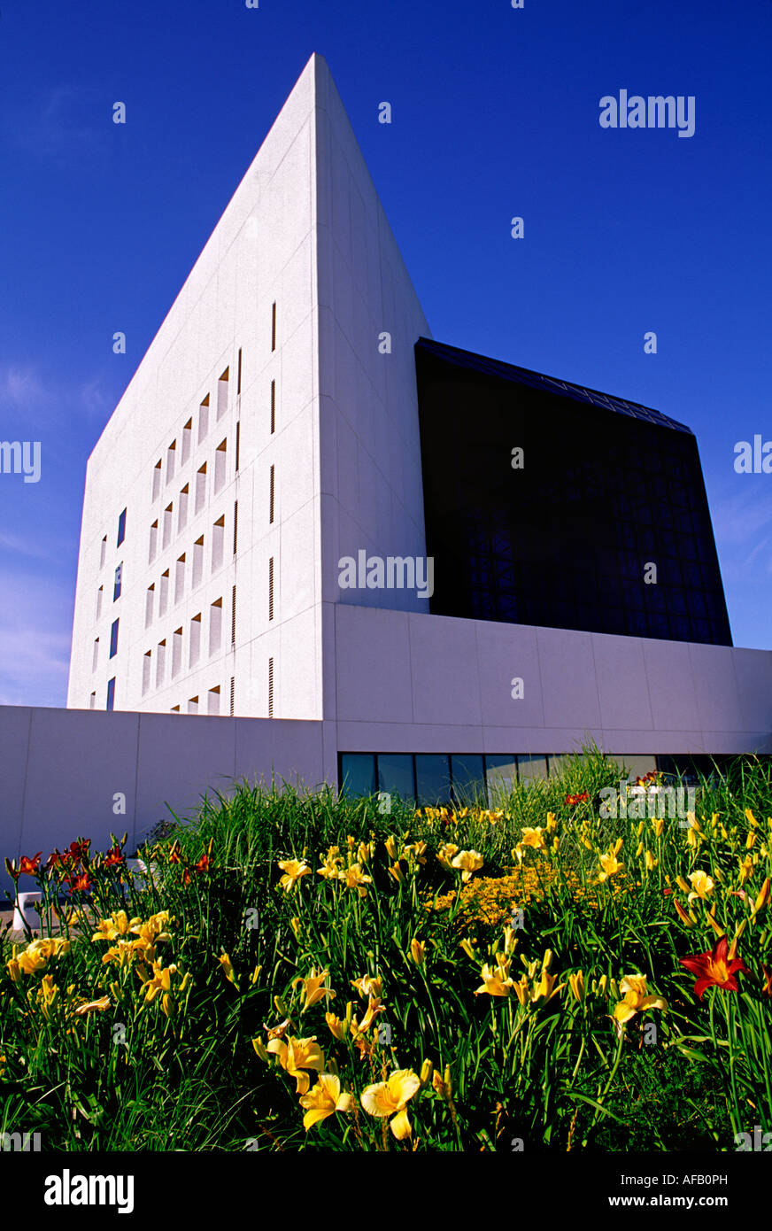 John F Kennedy presidential library, Boston, Massachusetts Stock Photo ...