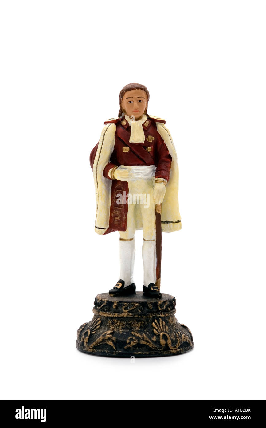 King statuette chess figure Stock Photo - Alamy