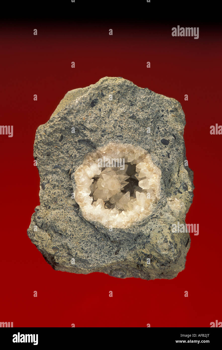 Geode Quartz, by Mark Schneider/Dembinsky Photo Assoc Stock Photo - Alamy