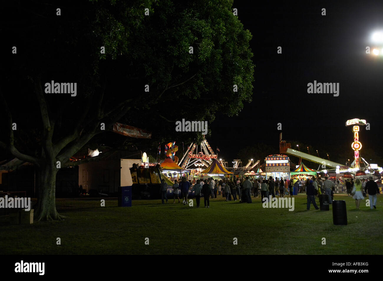 Zombie Ride at Fairgrounds Stock Photo - Alamy