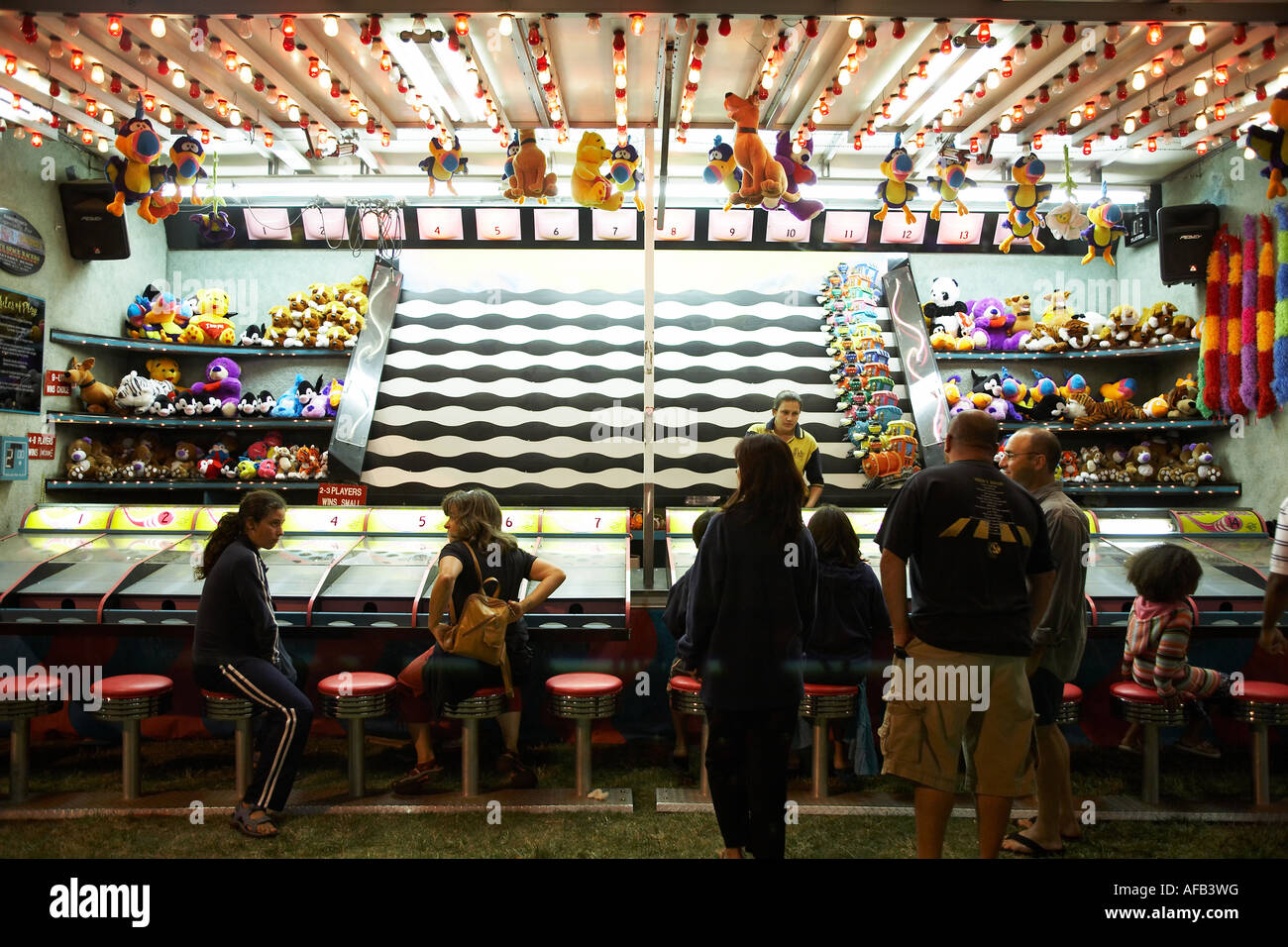 Zombie Ride at Fairgrounds Stock Photo - Alamy