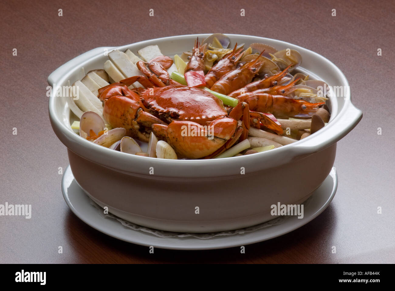 Seafood hotpot hi-res stock photography and images - Alamy