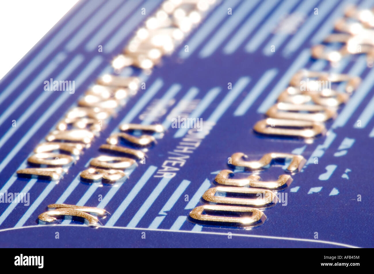 Close up number of credit card Stock Photo - Alamy