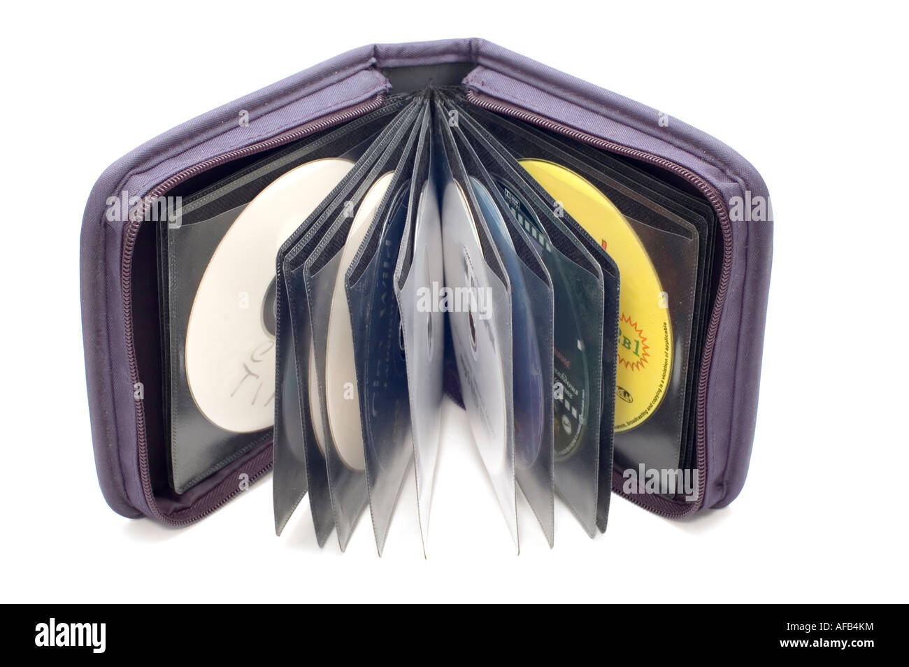 series object on white DVD box Stock Photo - Alamy