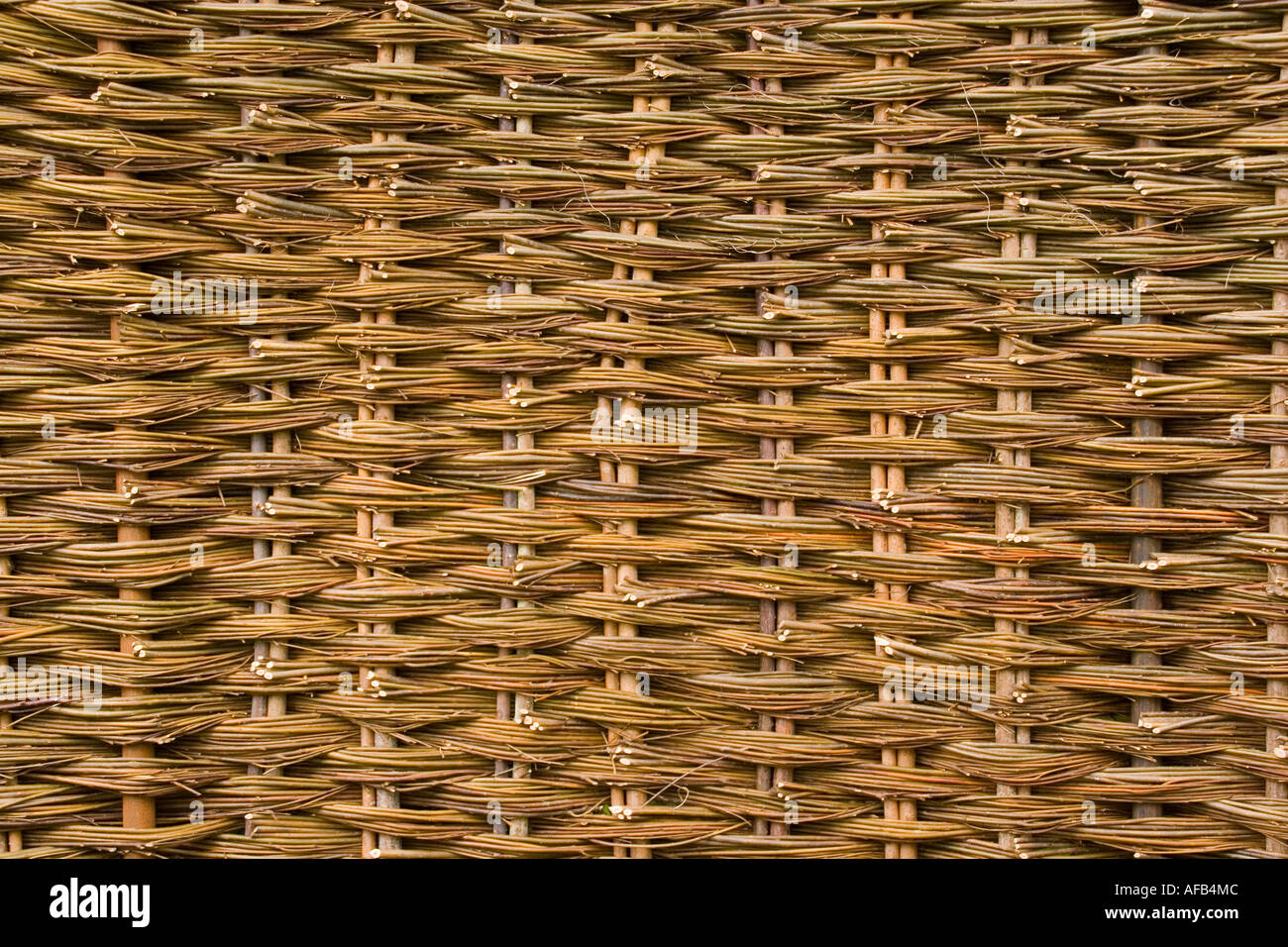 woven osier fence patten Stock Photo - Alamy