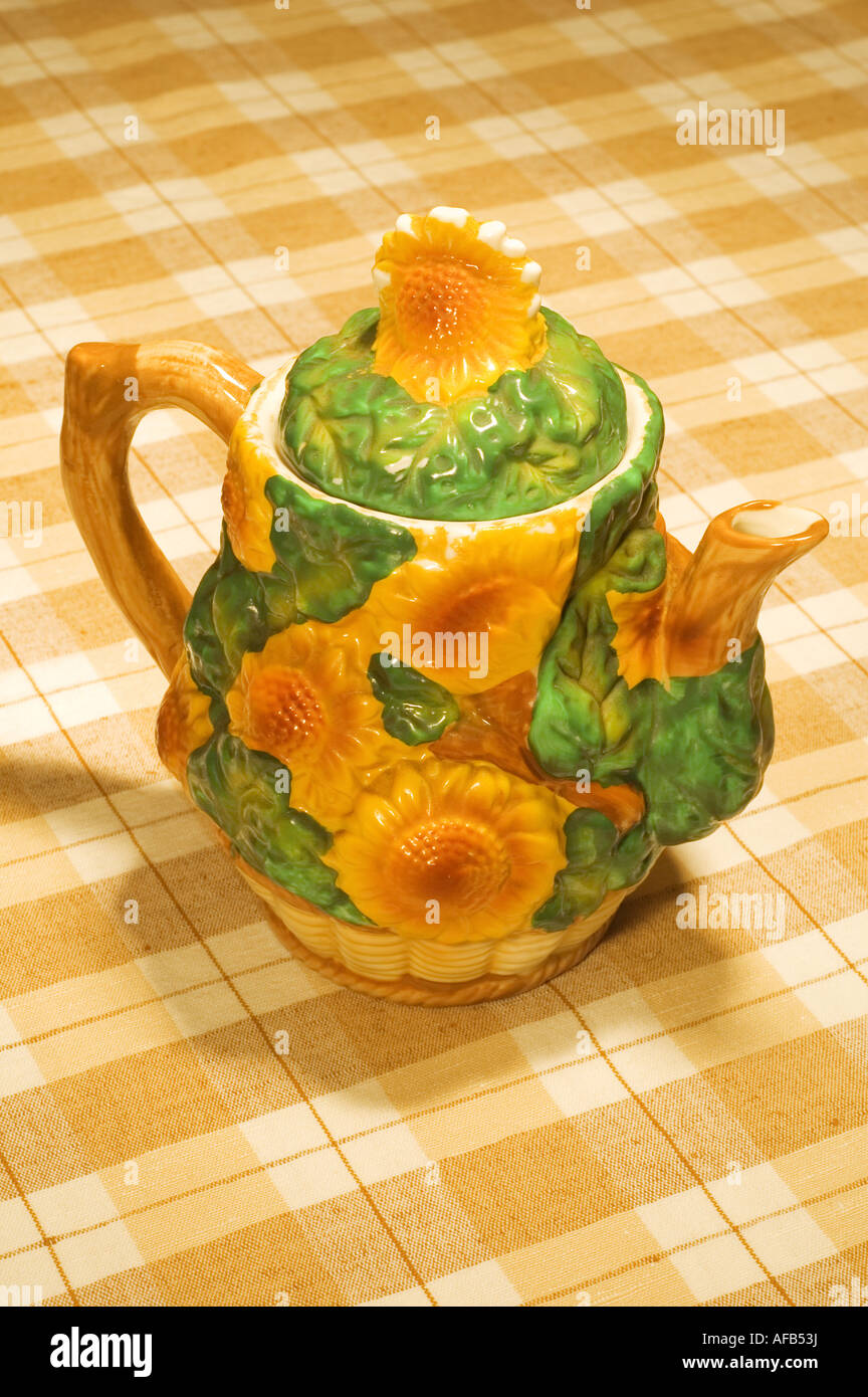 colour Fruit Teapot Stock Photo - Alamy