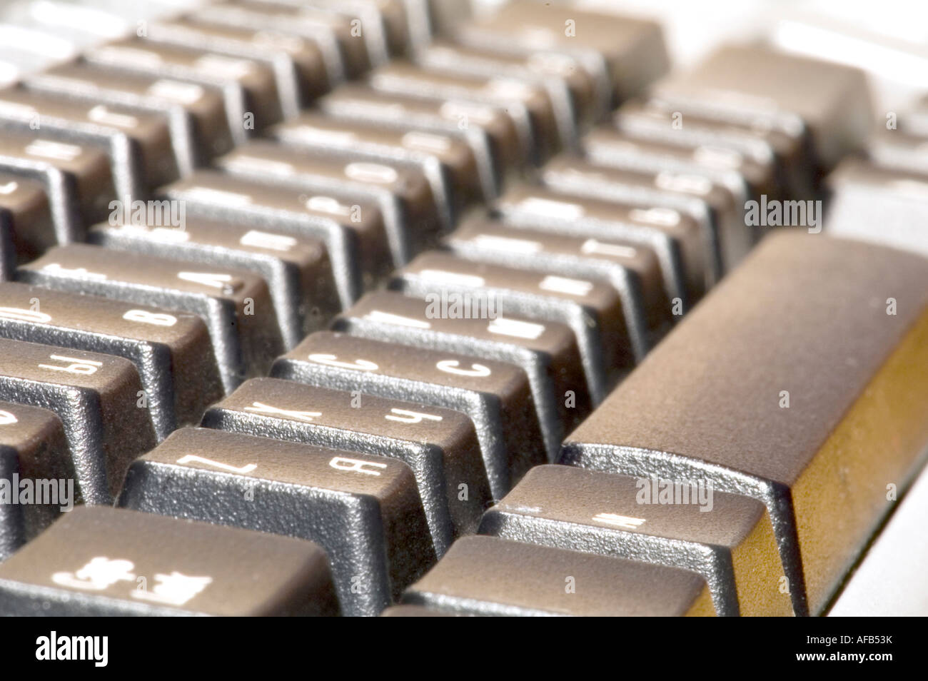 series object on white keyboard with function key Stock Photo - Alamy