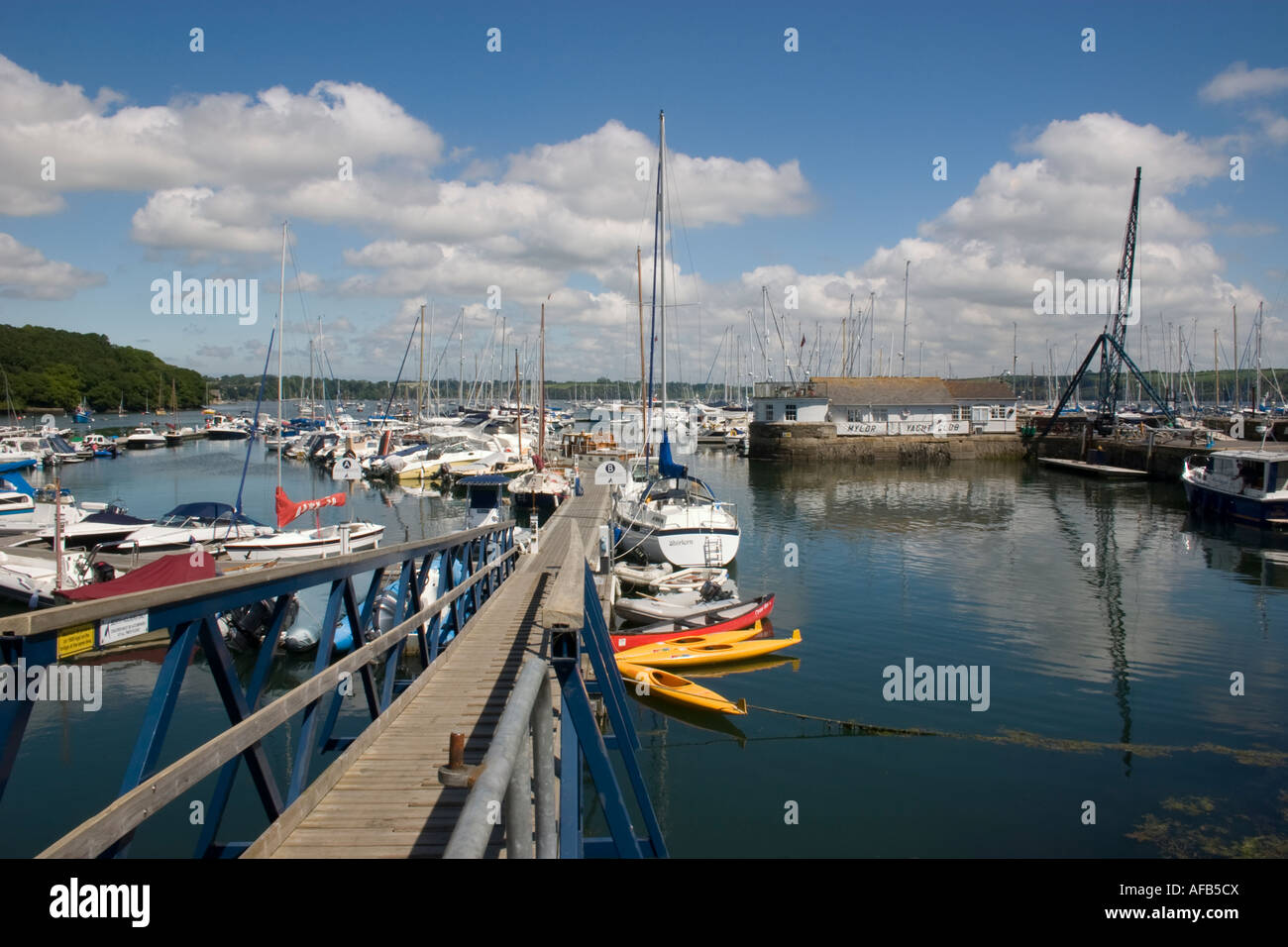 Mylor yacht marina hi-res stock photography and images - Alamy