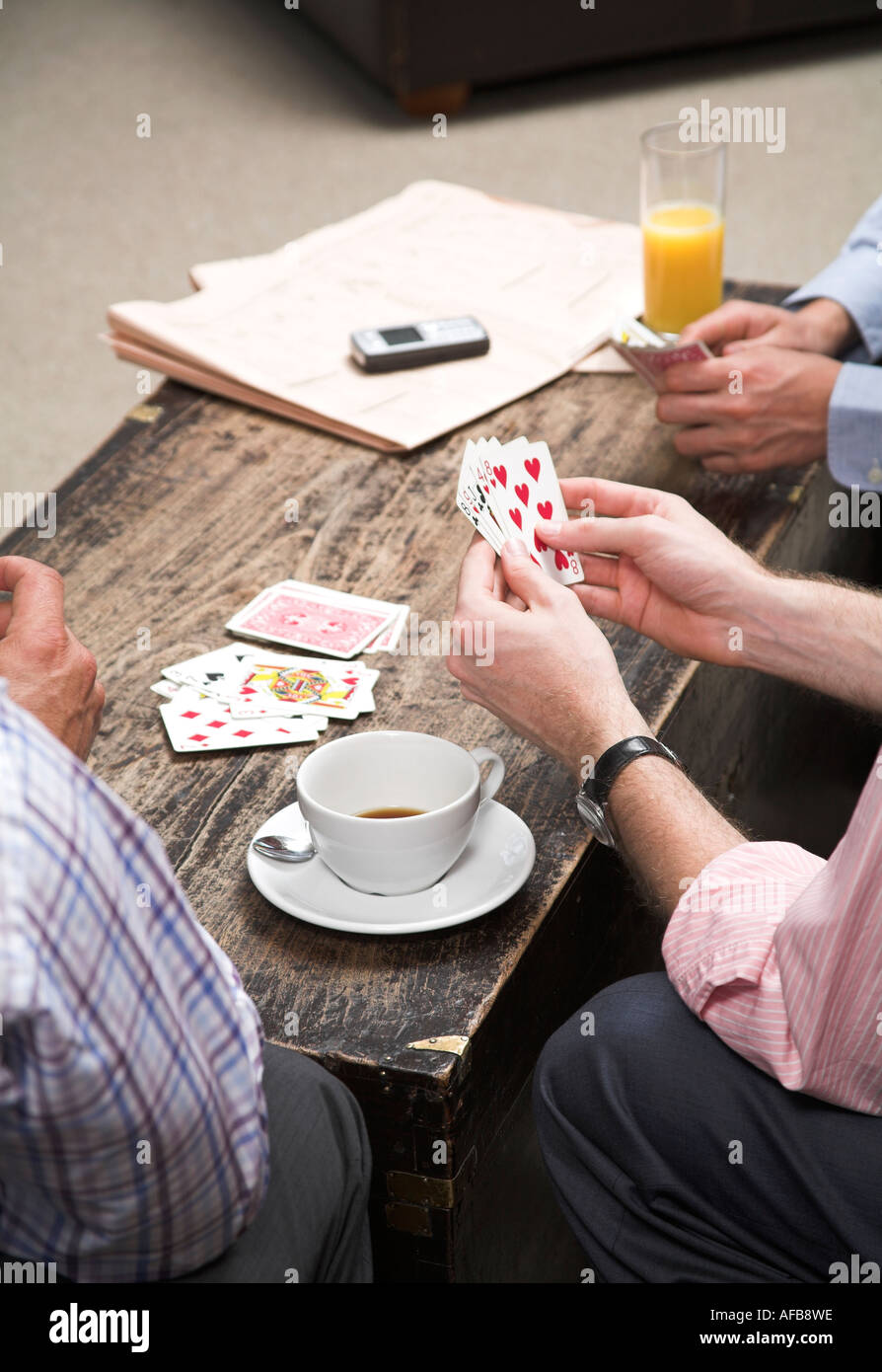 Businessman playing cards hi-res stock photography and images - Alamy