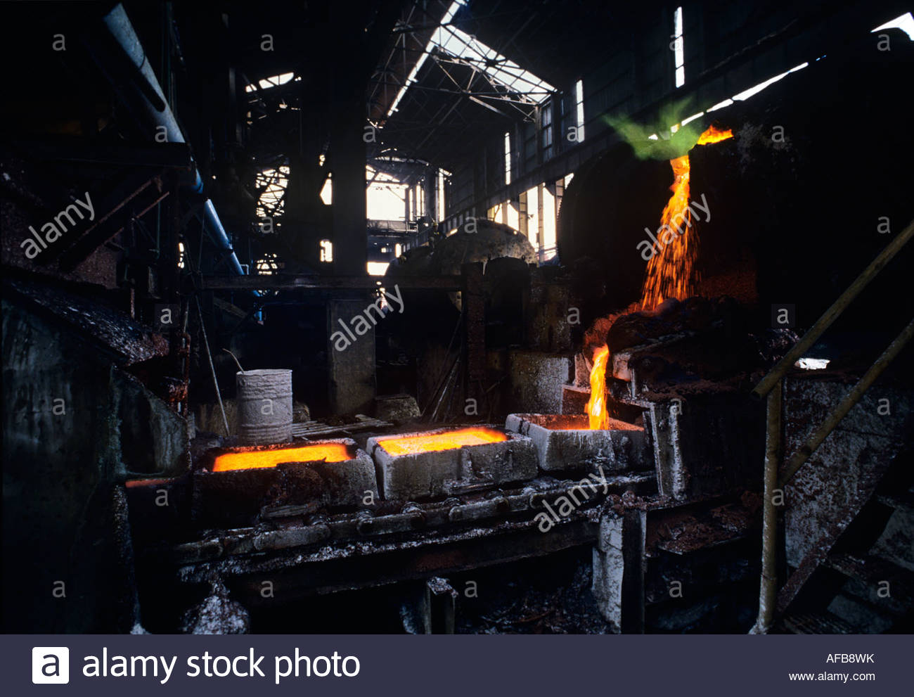 Copper Smelting Industry High Resolution Stock Photography and Images ...