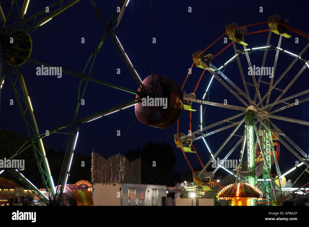 Zombie Ride at Fairgrounds Stock Photo - Alamy