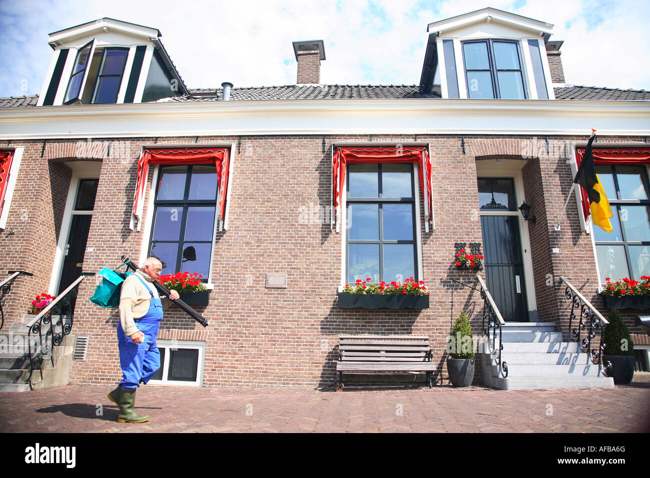 The city of Sneek, Friesland, The Netherlands Stock Photo - Alamy