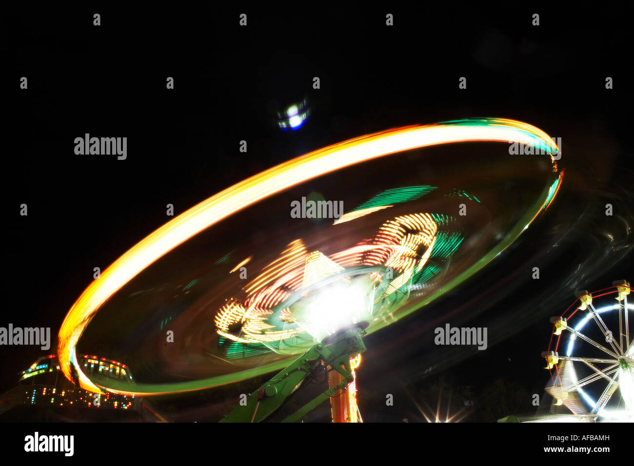 Zombie Ride at Fairgrounds Stock Photo - Alamy