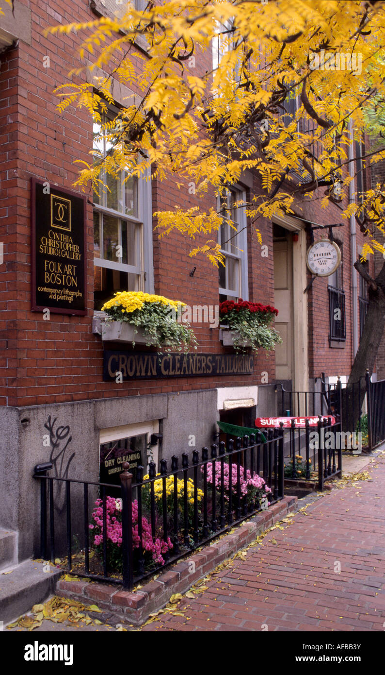 Boston in the fall (autumn), Masschusetts, USA Stock Photo - Alamy