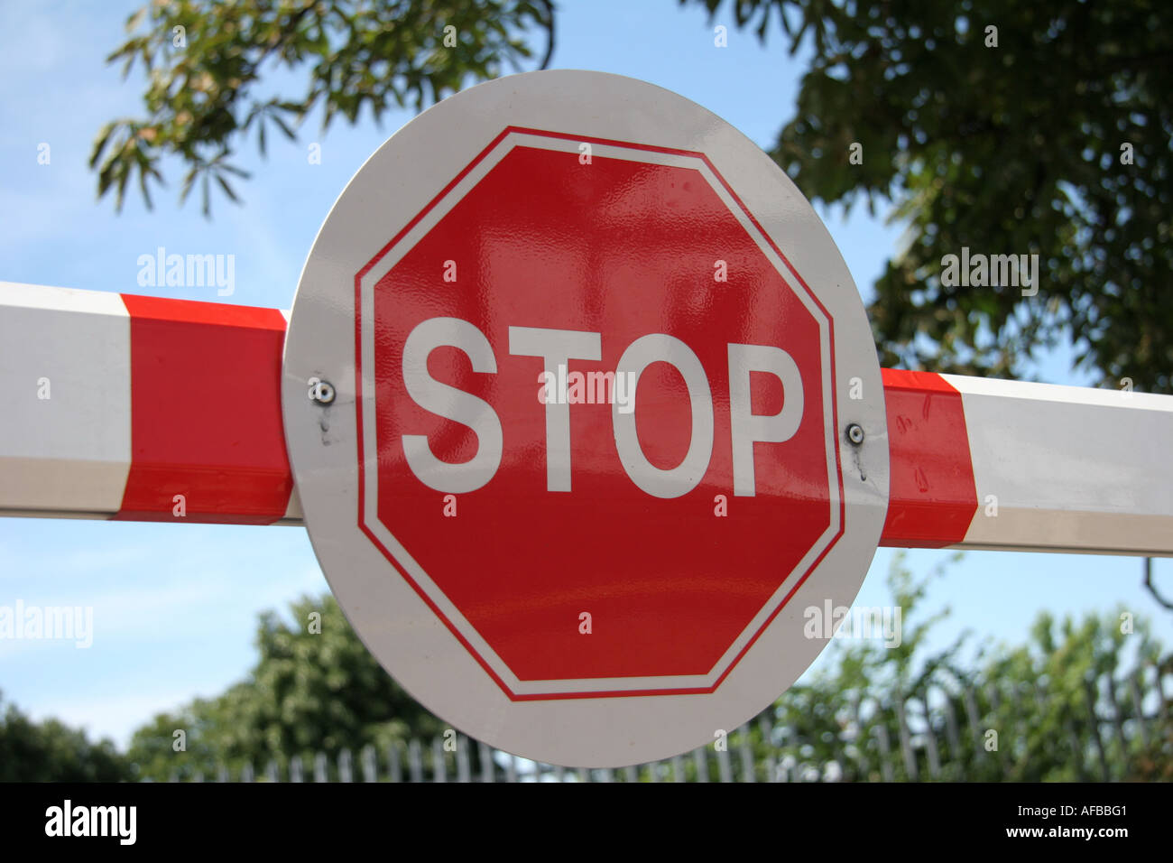 Car stopping stop sign hi-res stock photography and images - Alamy