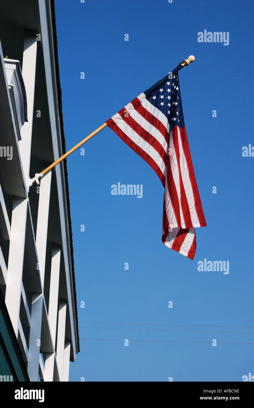 American flag hotel hi-res stock photography and images - Alamy