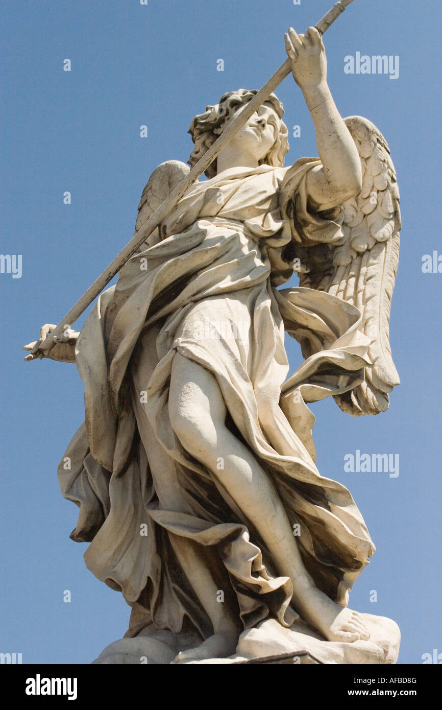 Archangel Sant Angelo castle Rome Stock Photo - Alamy
