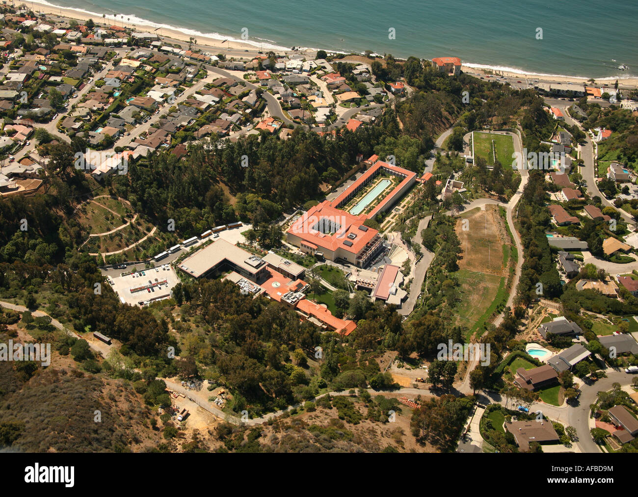 Getty museum aerial hi-res stock photography and images - Alamy