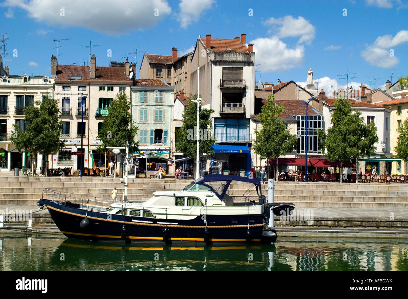Verdun Town Meuse France French town City Centre France French Stock ...