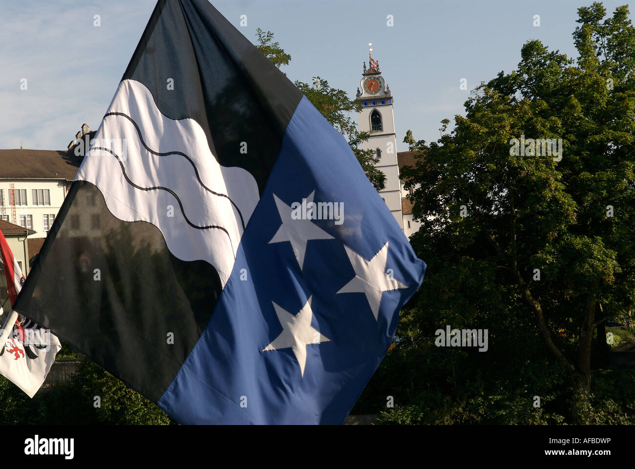 Flag of aargau hi-res stock photography and images - Alamy