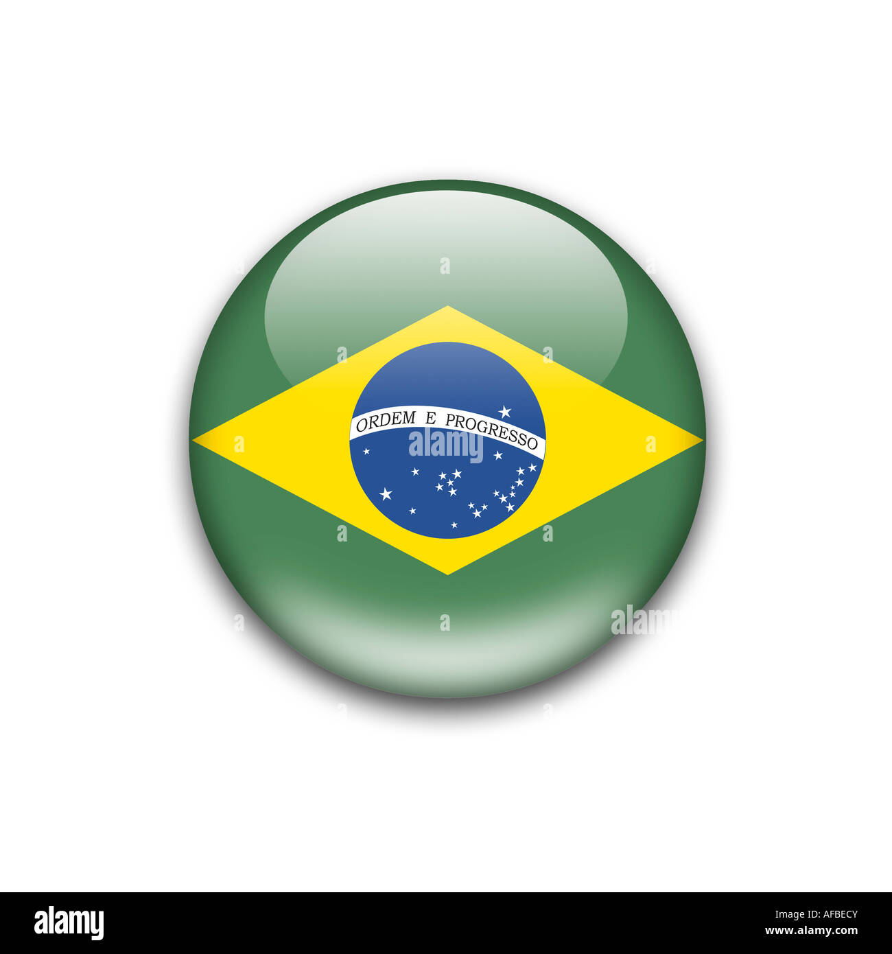 Brazil flag hi-res stock photography and images - Alamy