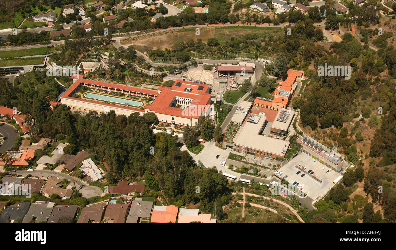 Getty museum aerial hi-res stock photography and images - Alamy