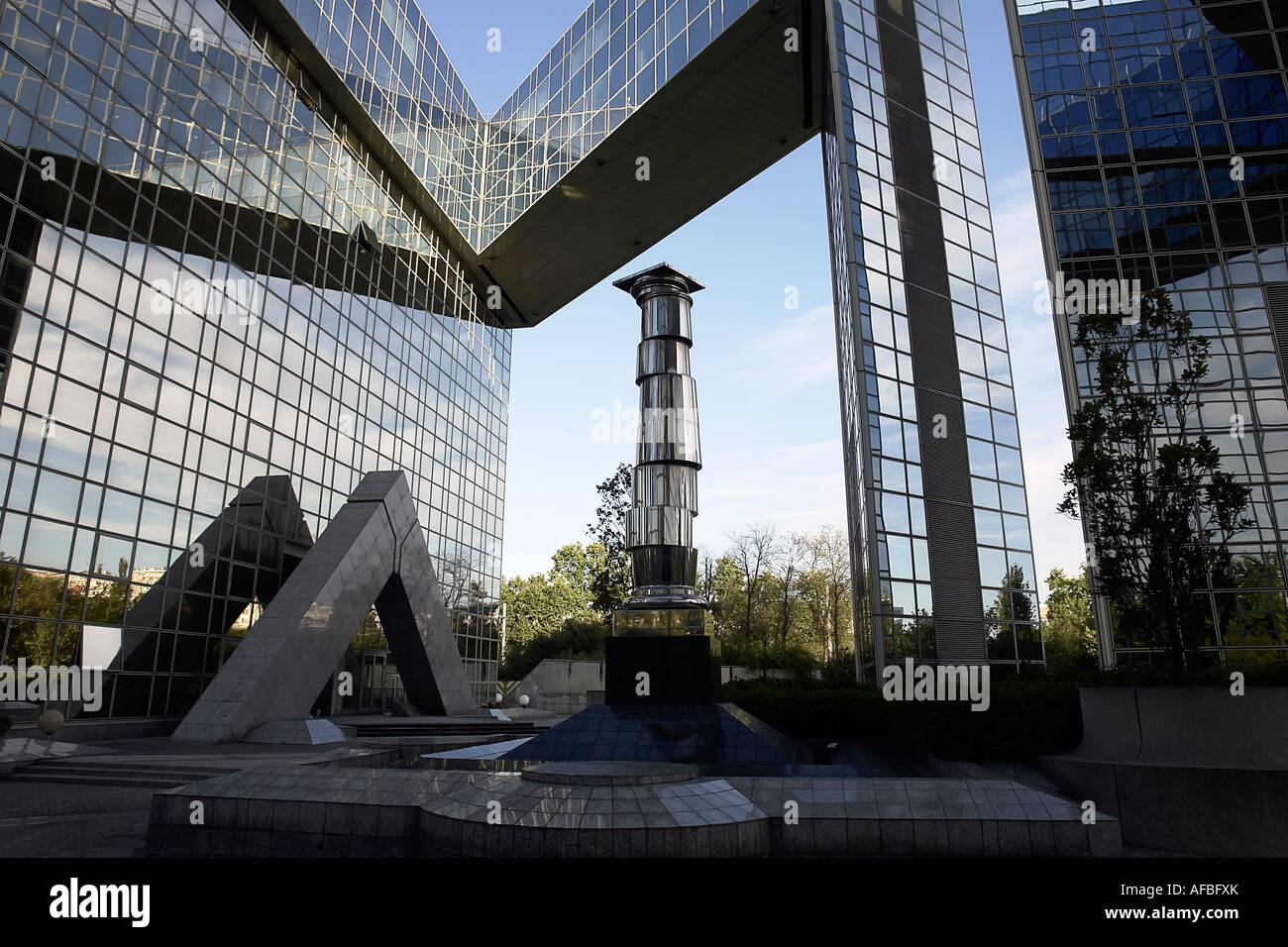 The Ponant building in Paris France Stock Photo - Alamy