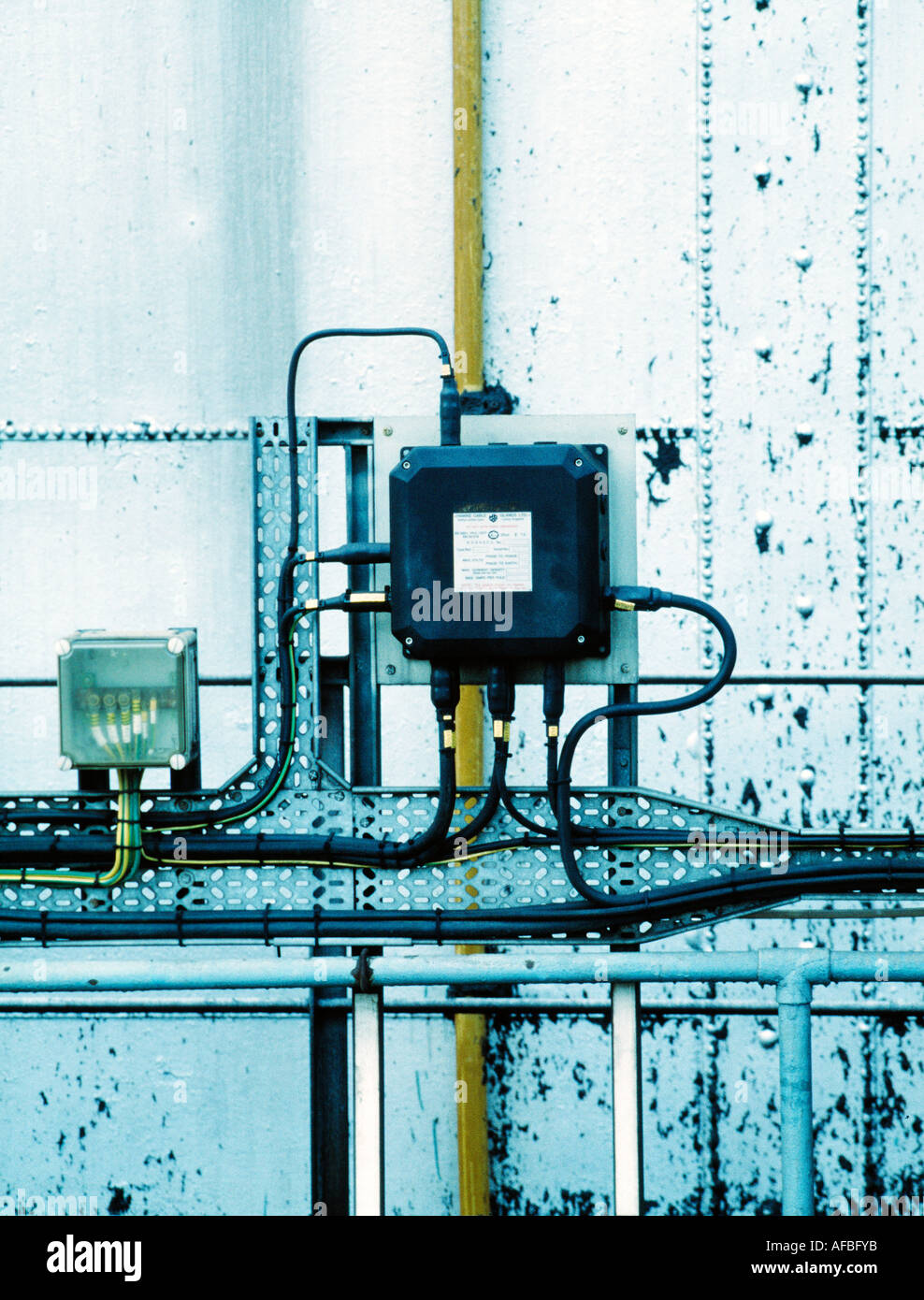 Industrial Fuse Box Stock Photo - Alamy