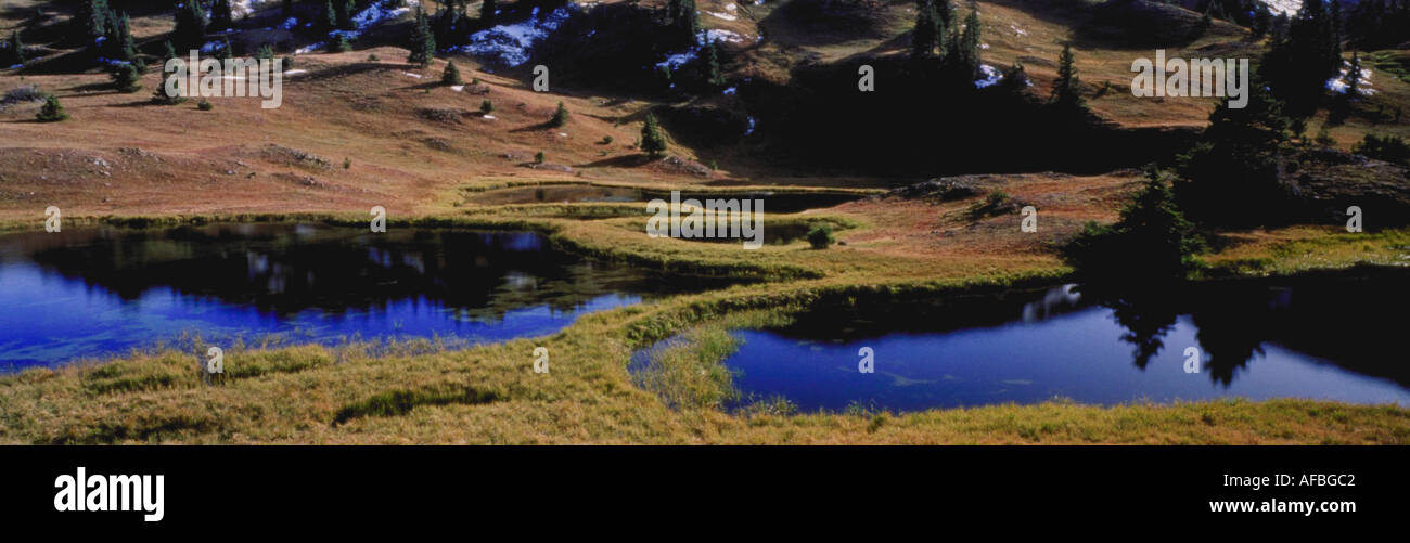 Alpine ponds San Juan Mountains CO Stock Photo - Alamy
