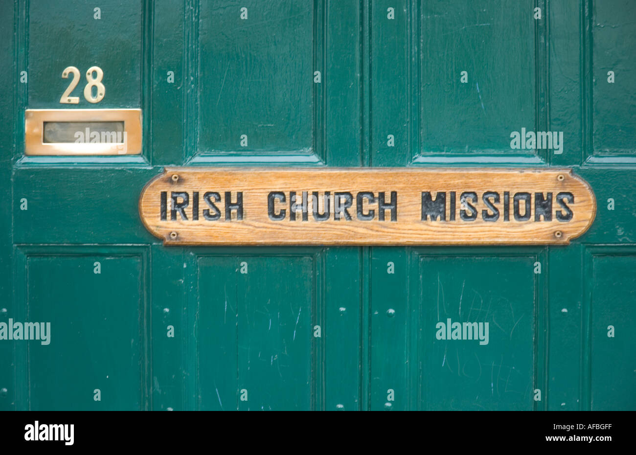 Irish Church Missions at 28 Bachelors Walk Dublin Ireland Stock Photo ...