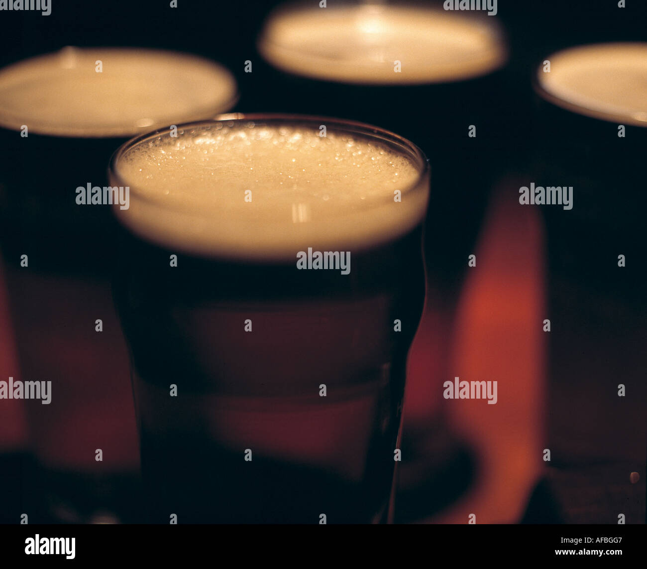 Pints of beer cheers hi-res stock photography and images - Alamy