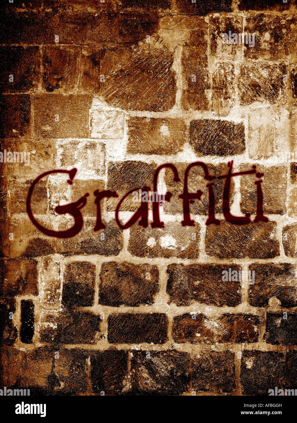 Crime graffitti grafiti grafitti hi-res stock photography and images ...