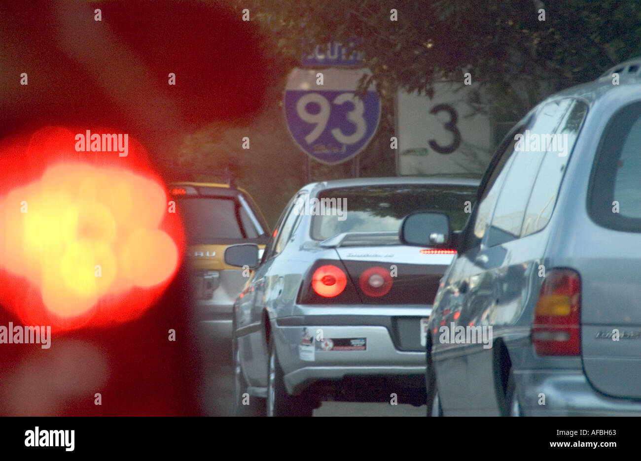 Scene from Southeast Expressway in Boston Massachusetts Stock Photo - Alamy