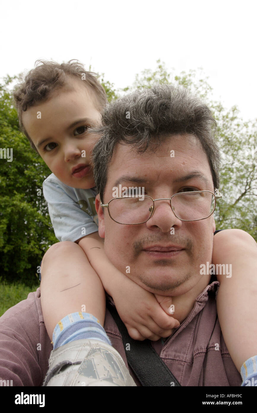 Shoulder ride adults hi-res stock photography and images - Alamy