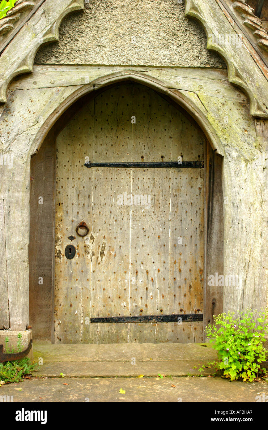 Entrance porch english village church hi-res stock photography and ...