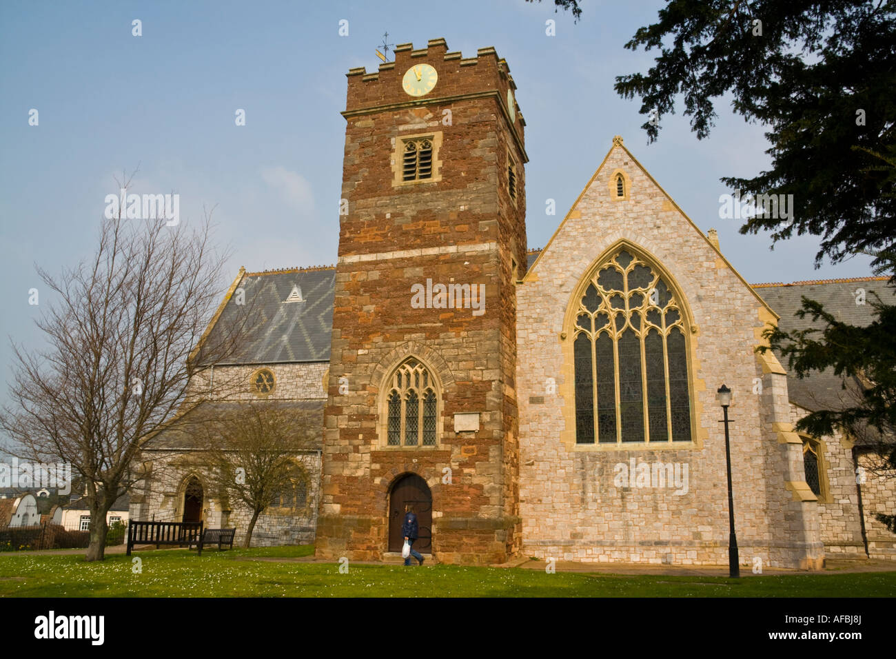 The Parish Church of St Margaret at Topsham near Exeter Devon UK Stock ...