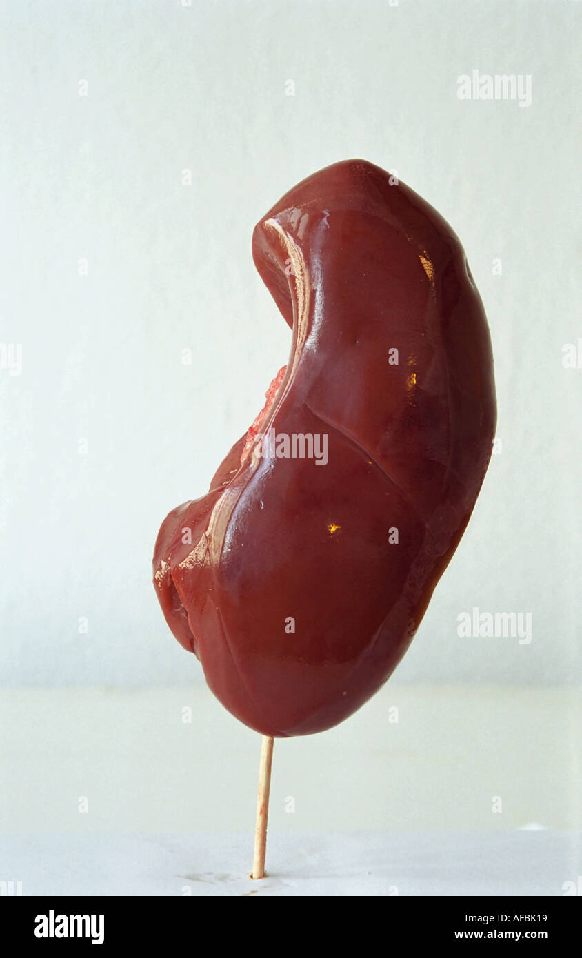 Still life of Liver Pig Meat Stock Photo - Alamy