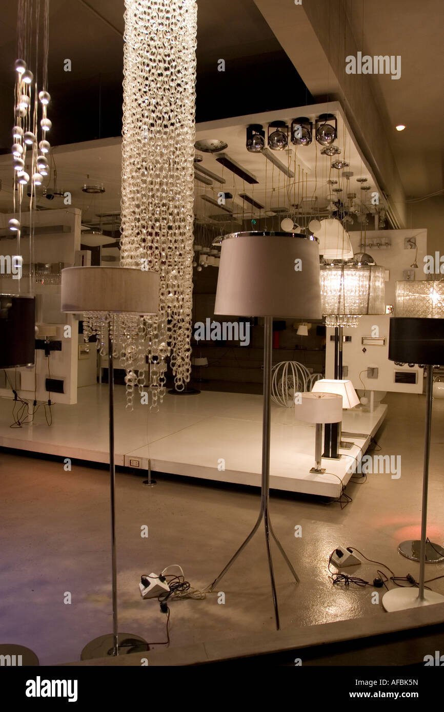Display of Lamps Stock Photo - Alamy