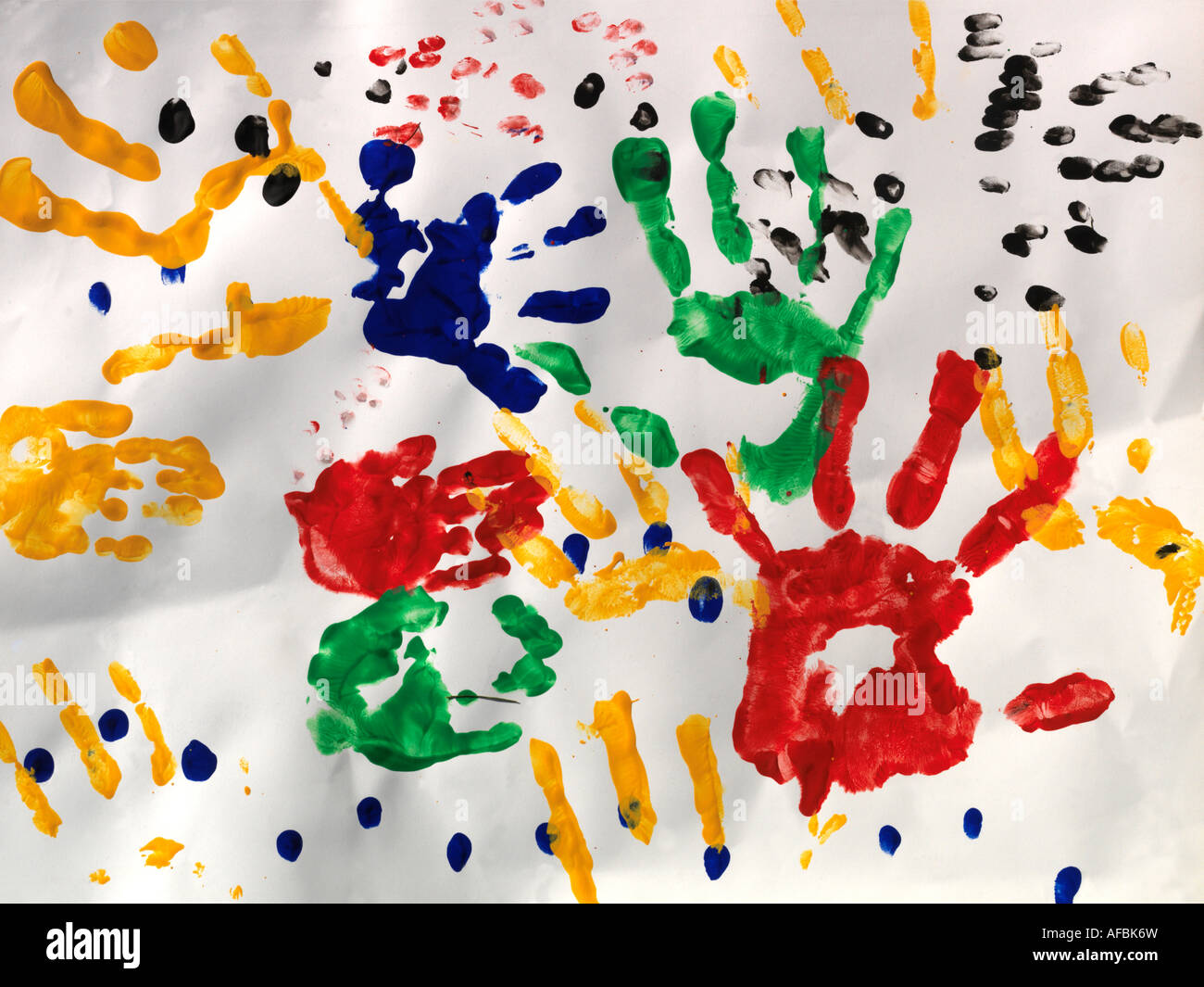 Handprints hi-res stock photography and images - Alamy