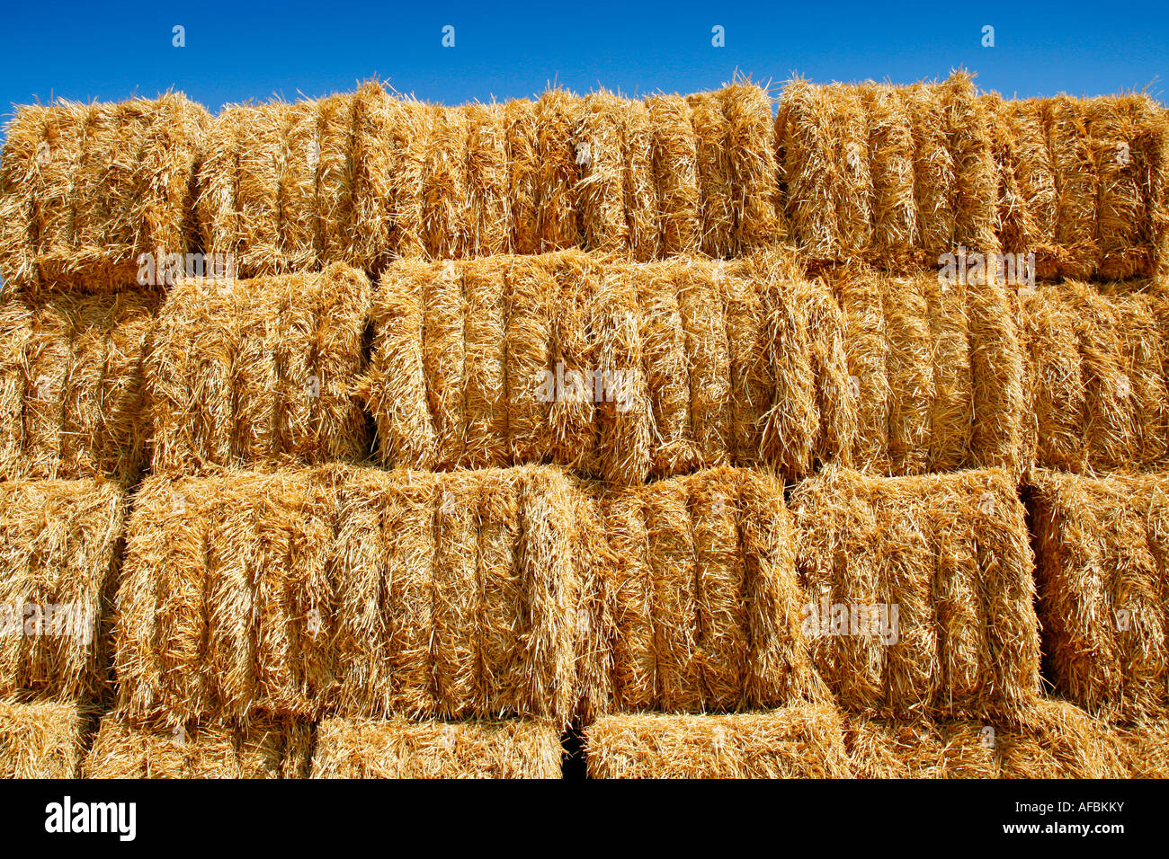 Piled up bales Stock Photo - Alamy