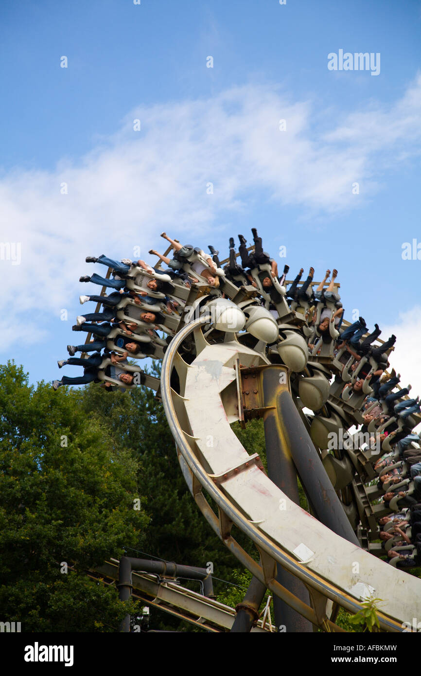 Nemesis roller coaster hi-res stock photography and images - Alamy