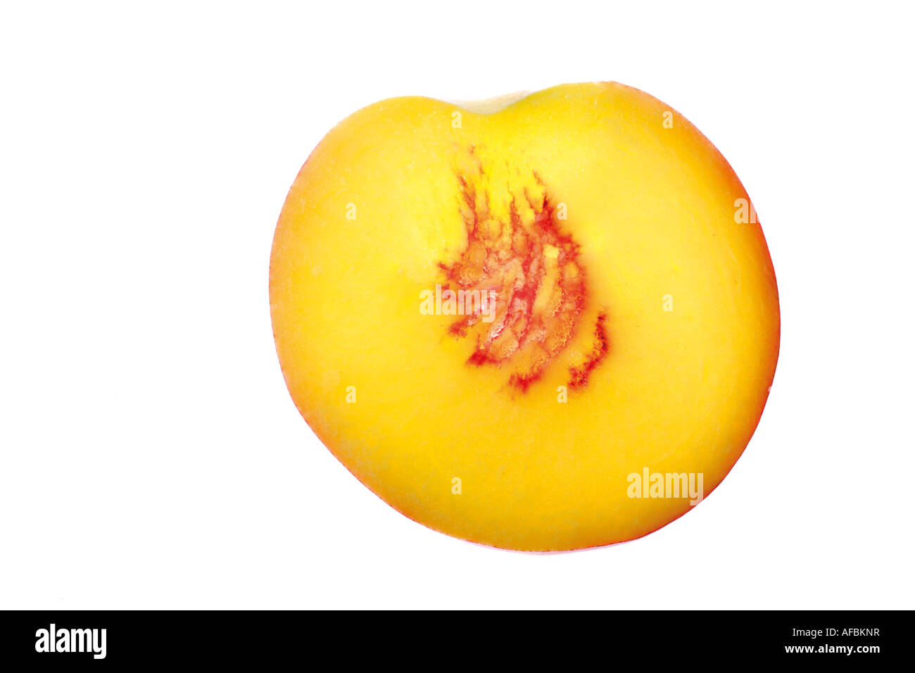 Peach half cut out Cut Out Stock Images & Pictures - Alamy