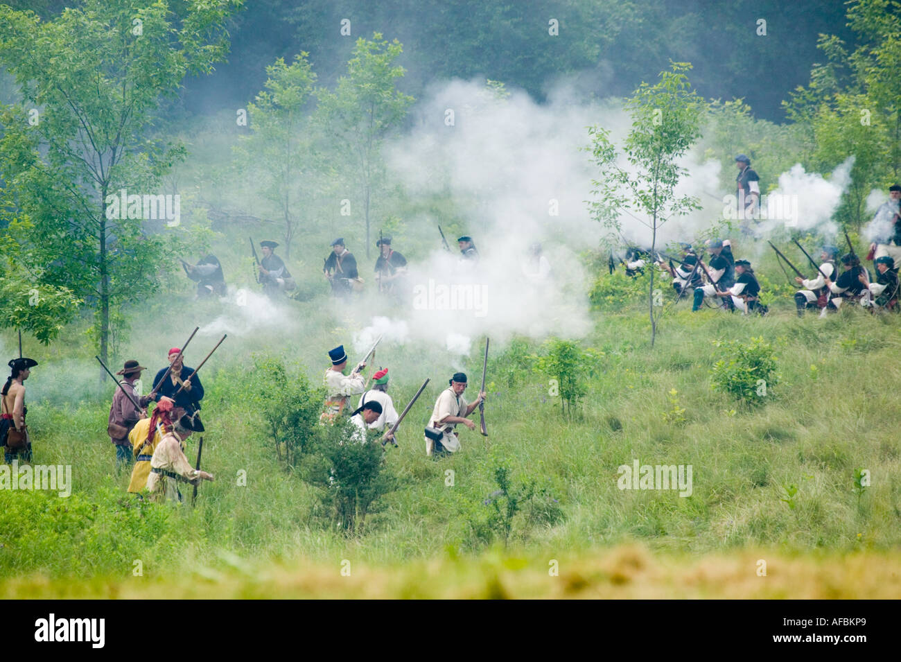 Fort Ticonderoga New York annual Grand Encampment reenactment of ...