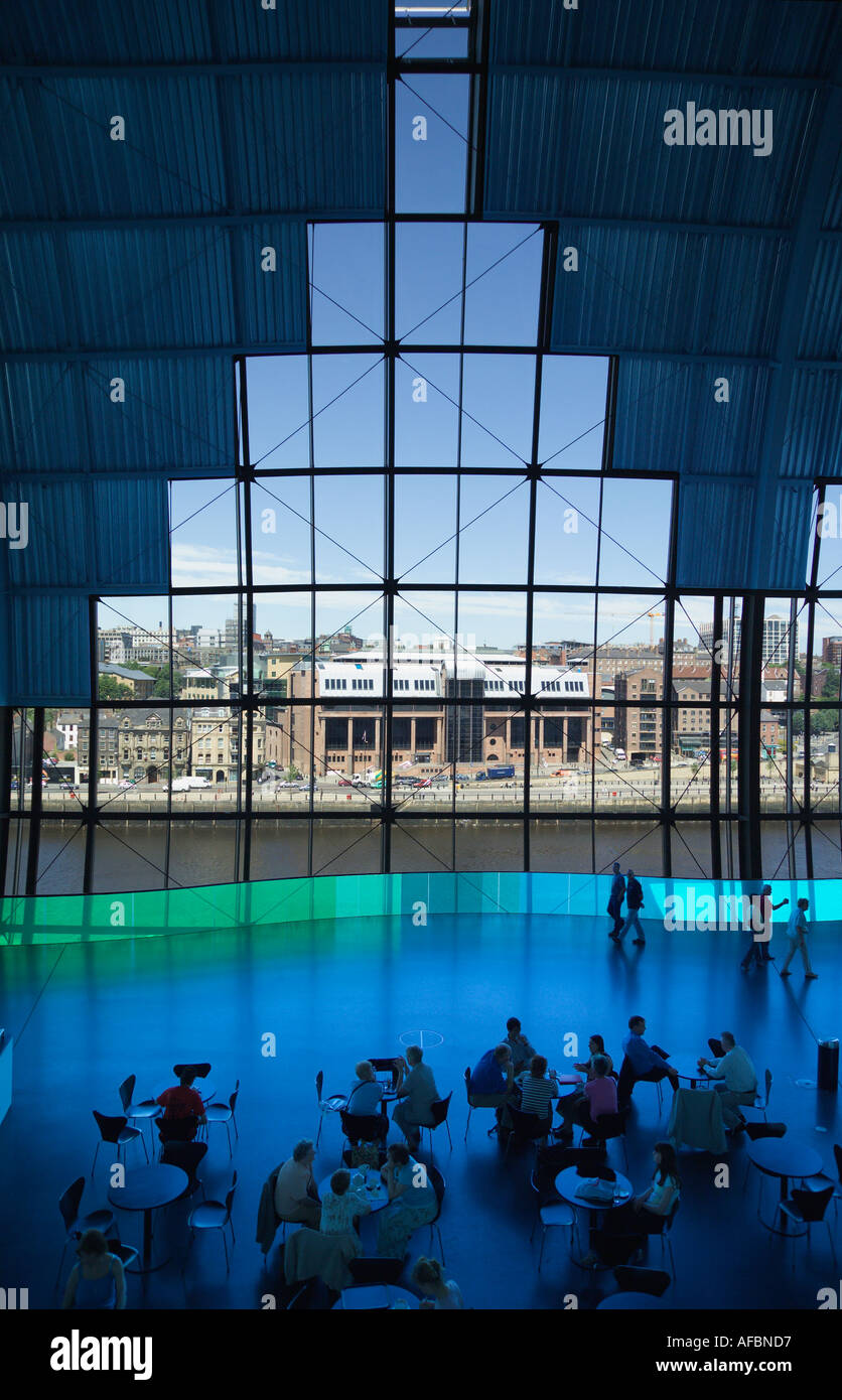 "The Sage" Gateshead Newcastle cafe interior Stock Photo - Alamy