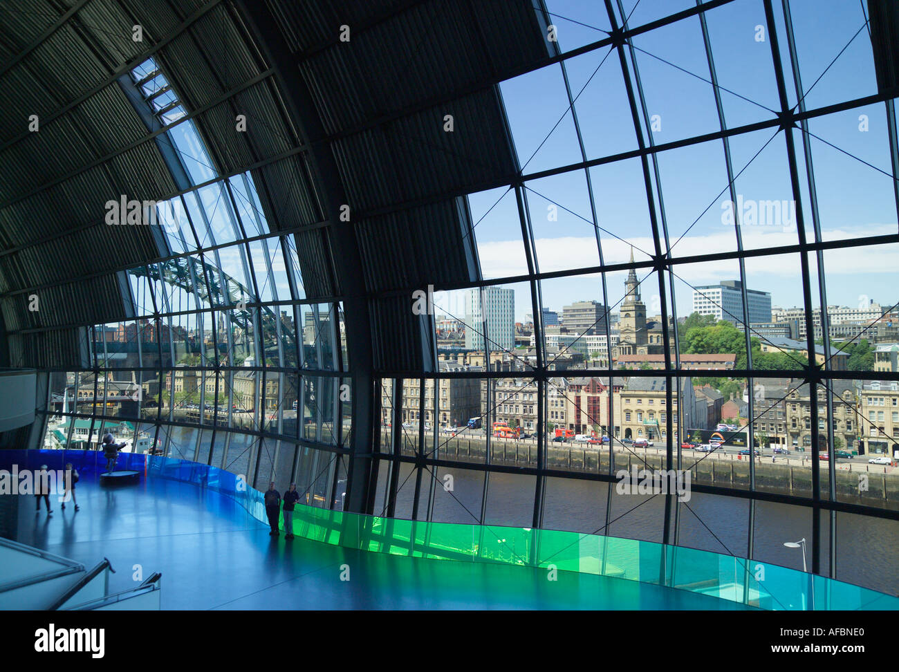 "The Sage" interior Gateshead Newcastle river Stock Photo - Alamy