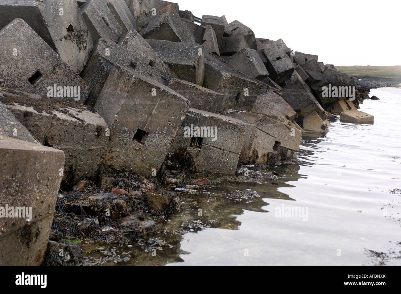 churchill barrier orkney scotland Stock Photo - Alamy