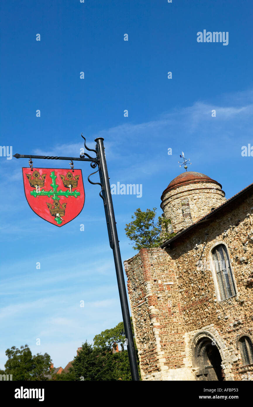 Colchester castle essex coat of arms hi-res stock photography and ...